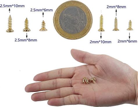 1200pcs Small Cross Flat Head Screw Self Tapping Screw Cabinet Door