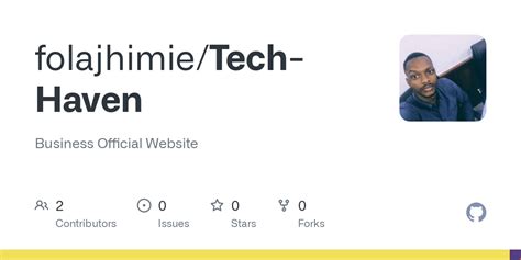 Github Folajhimie Tech Haven Business Official Website