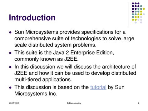distributed system using java 2 enterprise edition j2ee ppt download
