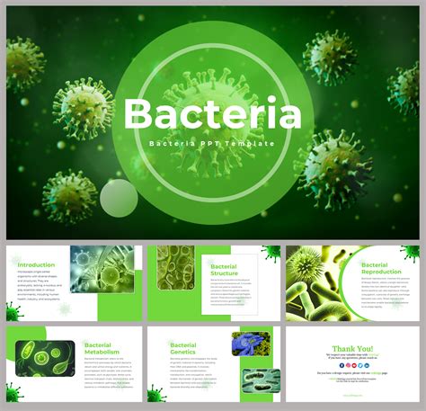 Bacteria Powerpoint Background Template Powerpoint Background My Xxx