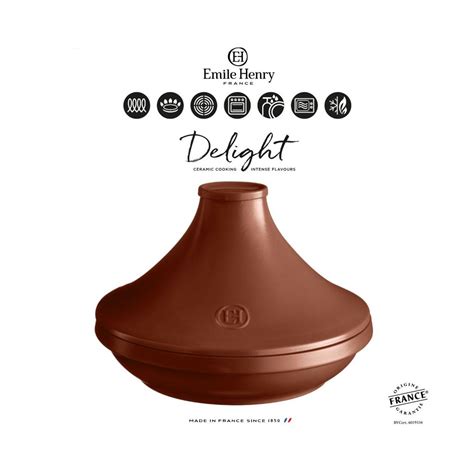 Керамичeн индукционен тажин Delight голям Ø 335 см цвят