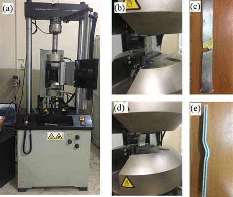 Instron 8801 Tensile Compression Device A Tensile Test B Damaged Download Scientific