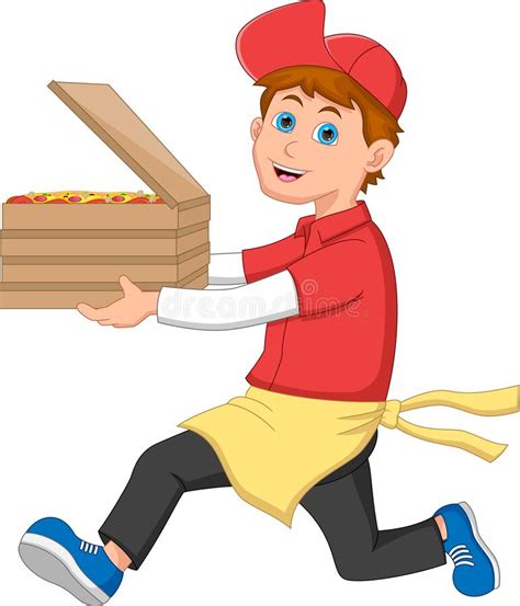 Carrying Pizza Stock Illustrations 792 Carrying Pizza Stock