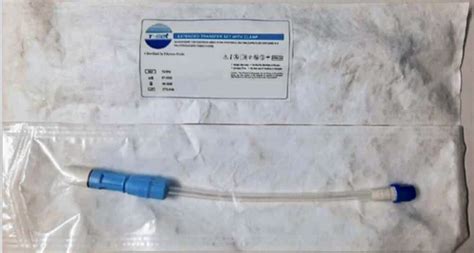Plastic CAPD Extended Transfer Set With Clamp At Rs Piece In Mumbai ID