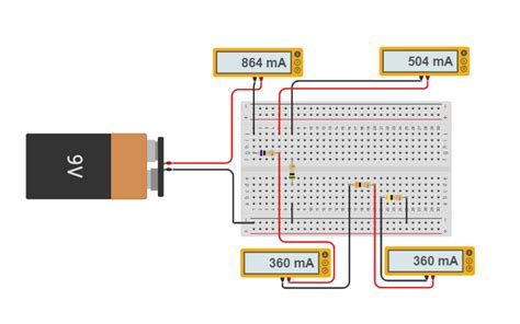 Circuit Design Kcl Tinkercad