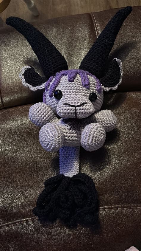 Barry The Baphomet Plushie Etsy