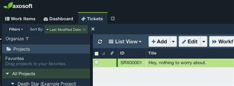 Tabs Axosoft Documentation