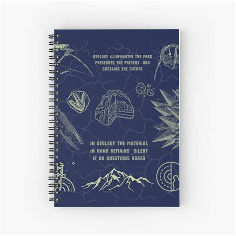 Geology Notebook For Sale Everything Geology Design