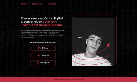github igorrolimsemeraro meu portfolio portfólio feito por mim