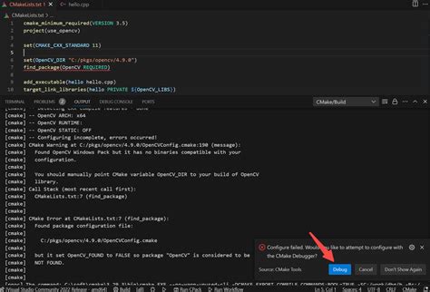 5分钟掌握cmake21 在 Vscode 中调试 Cmakeliststxt 知乎
