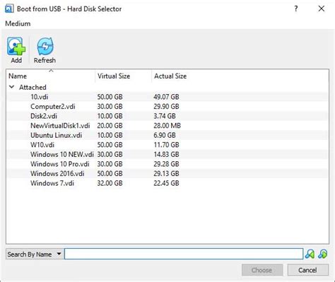 boot a virtualbox vm from a flash drive online computer tips