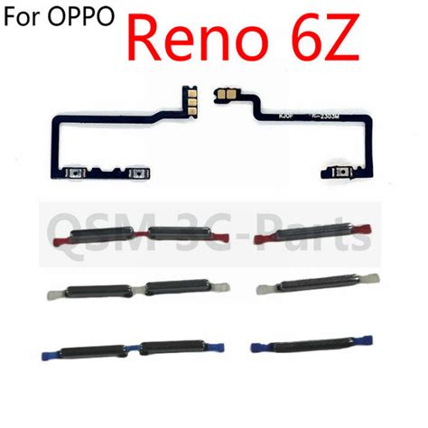 สำหรับ Oppo Reno 6z 5g เปิด ปิดสวิตช์เปิดปิดที่ปรับเสียงขึ้นลงด้านข้าง