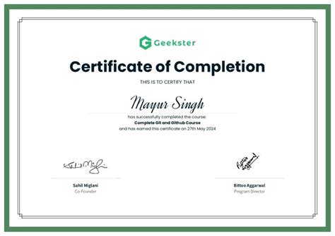 Mayur Singh Shekhawat On Linkedin 🏅 🏅 I Am Pleased To Share That I