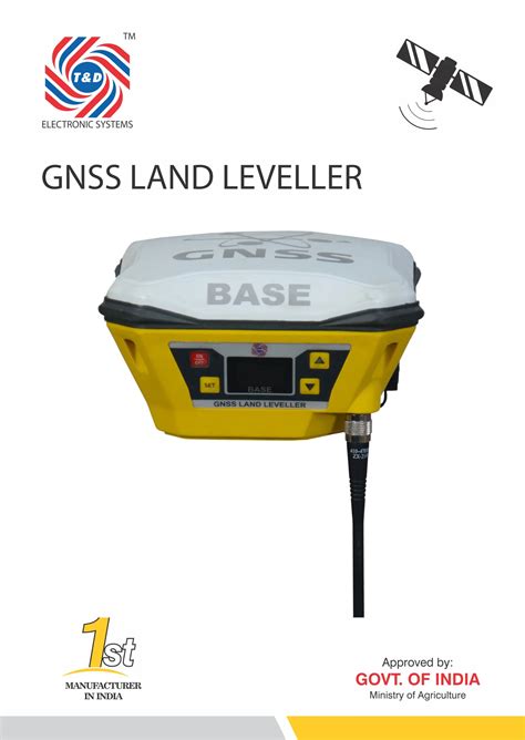 Gnss Precision Smart Agriculture Gps Land Leveling System Machine