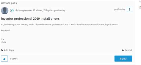 Inventor Professional 2019 Install Errors Autodesk Community