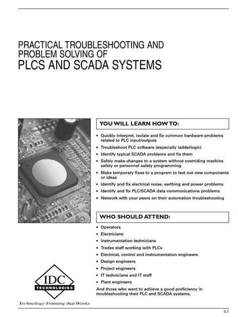 plcs and scada systems practical troubleshooting and problem solving