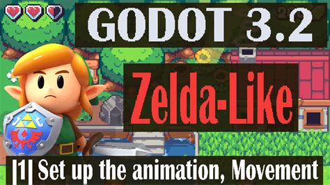 Godot 32 Zelda Like Tutorial 1 Coding Animation And Movement Rgodot