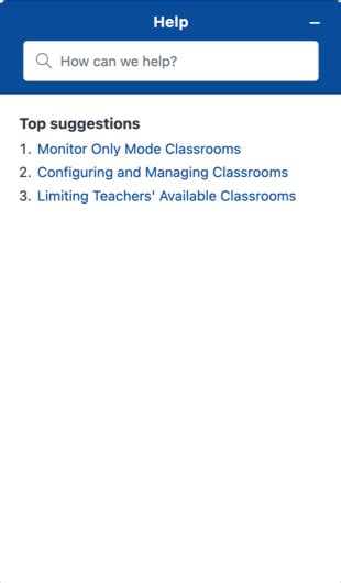 using classwize help classwize