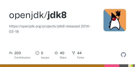 GitHub Openjdk Jdk8 Https Openjdk Org Projects Jdk8 Released 2014 03 18