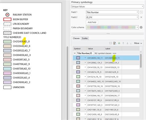 arcgis pro legend labels for unique values with multiple fields r gis