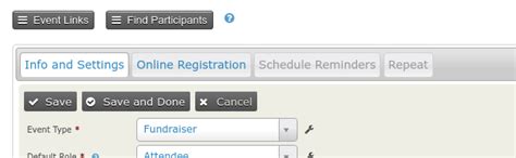 Overview Advanced Events Civicrm Documentation