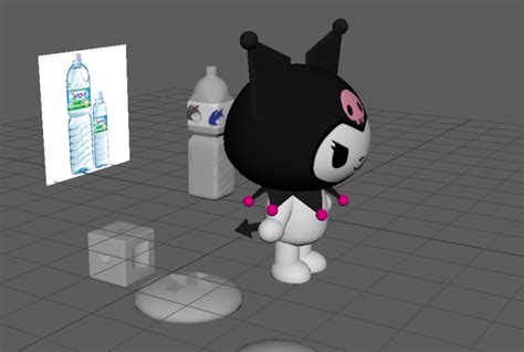 쿠로미 마이멜로디 3d모델링 네이버 블로그