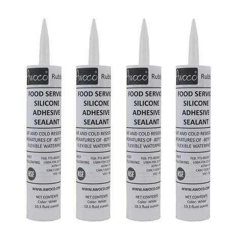 Silicone Sealant Commercial Grade Durable Flexible Awoco