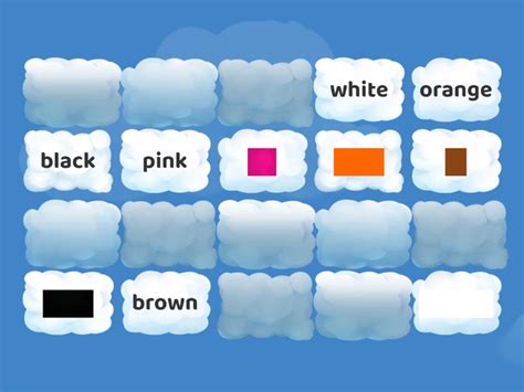 Colours Matching Pairs