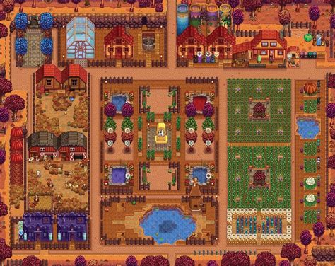 32 Aesthetic Stardew Valley Farm Layout Ideas No Mods Techshout