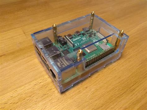 Raspberry Pi 4 Casing Rlasercutting