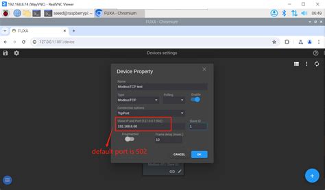 ReComputer R With Fuxa To Use Modbus RTU TCP Seeed Studio Wiki