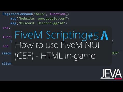 Using Esx Functions With Fivem Js Documentation Esx The Industry