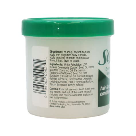 Softee Hair And Scalp Conditioner Castor Oil 5 Oz