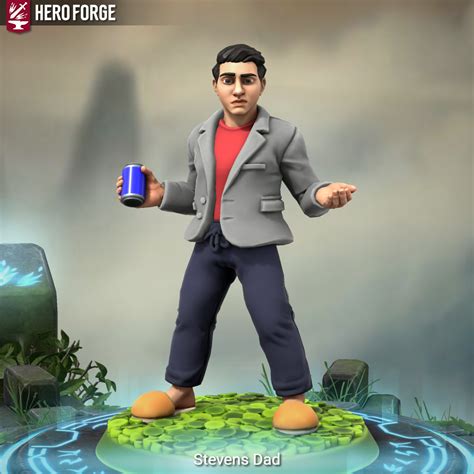 Heres My Attempt At Making Stevens Dad In Heroforge R Stevenhe