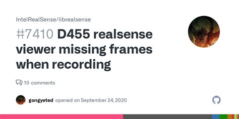 D Realsense Viewer Missing Frames When Recording Issue IntelRealSense Librealsense