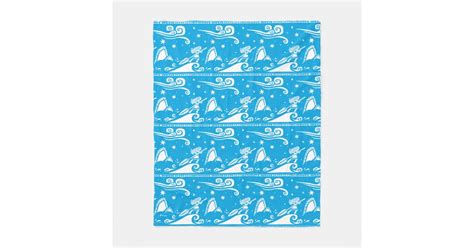 Moana Sail By The Stars Pattern Fleece Blanket Zazzle