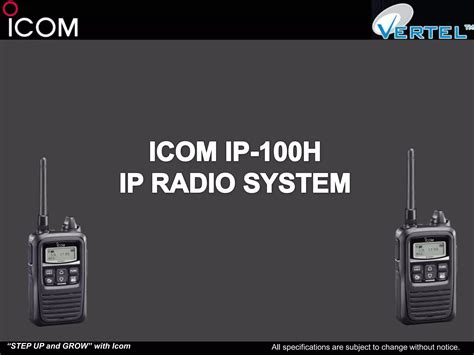 Icom Ip Radio Ppt PPSX