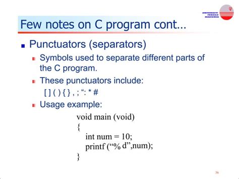 Fundamental Of C Programming Language And Basic Inputoutput Function Ppt
