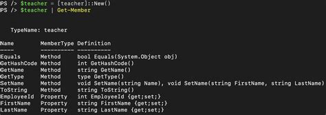 Powershell Classes Getting Started