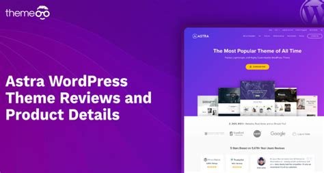 astra wordpress theme reviews and product details themeoo