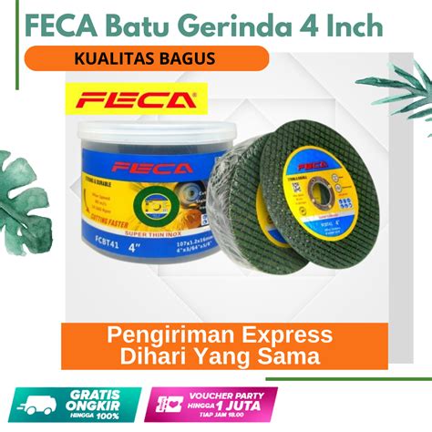 Syaridin Class Batu Gerinda Potong Besi Feca Prohex 4x 1mm Mata Gerinda Potong Lazada Indonesia