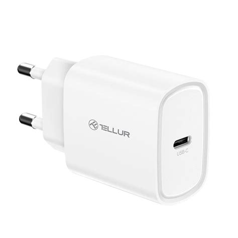 Tellur W Pd Usb C Oplader Usb C Hvid Dkk