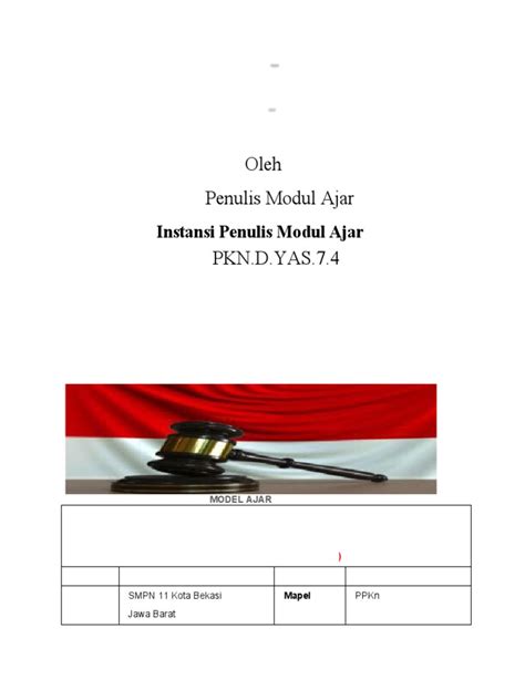 Modul Ajar Ppkn Subbab 111 2 Pdf