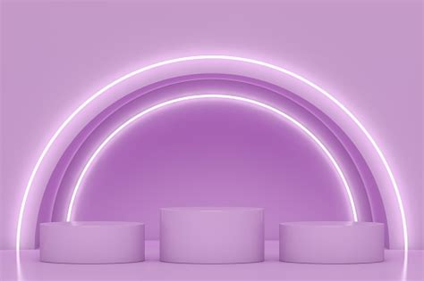 연단과 최소한의 추상적 배경 3d 렌더링 기하학적 모양 현대 웹 사이트에서 상을위한 단계 빈 제품 스탠드 0명에 대한 스톡 사진 및 기타 이미지 Istock