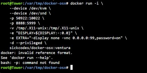 MacOs In Docker Docker Containers Unraid