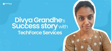 Divyas Salesforce Certification At Techforce Services