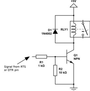 Drive A Relay With An USB To UART Interface Pasquale Sid Fiorillo