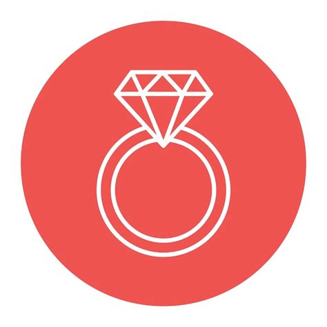 Premium Vector Diamond Ring Vector Illustration