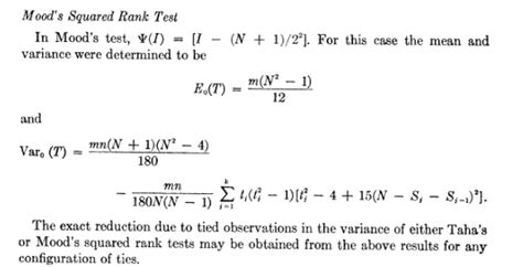 Scipy Stats Mood Does Not Correct For Ties Issue Scipy Scipy GitHub