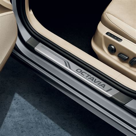 Skoda Decorative Door Sill Protectors Skoda Exterior Protection